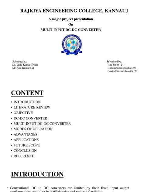 Multi Input Dc Dc Convertor Pdf Power Electronics Direct Current