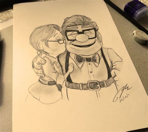 Carl And Ellie Sketch At Explore Collection Of Carl And Ellie Sketch At Explore Collection Of
