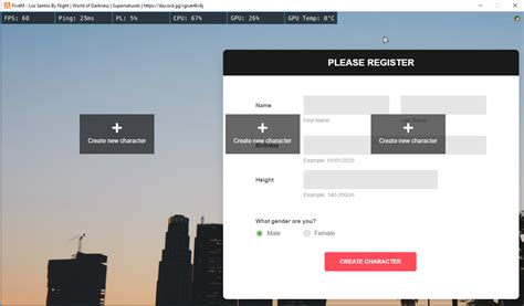 Release ESX Character Registration Another UI Design Esx Identity