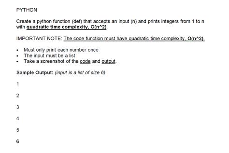 Solved Python Create A Python Function Def That Accepts An