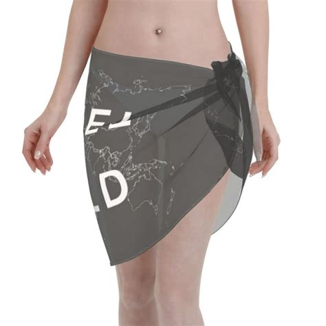 Ocsxa Travel The World1 Print Sarong Coverups For Women Bathing Suit