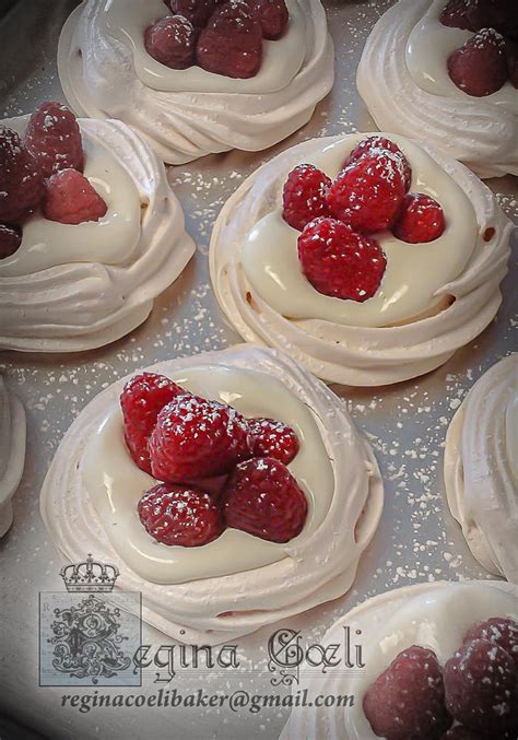 Raspberry Mini Pavlovas Decorated Cake By Regina Coeli Cakesdecor