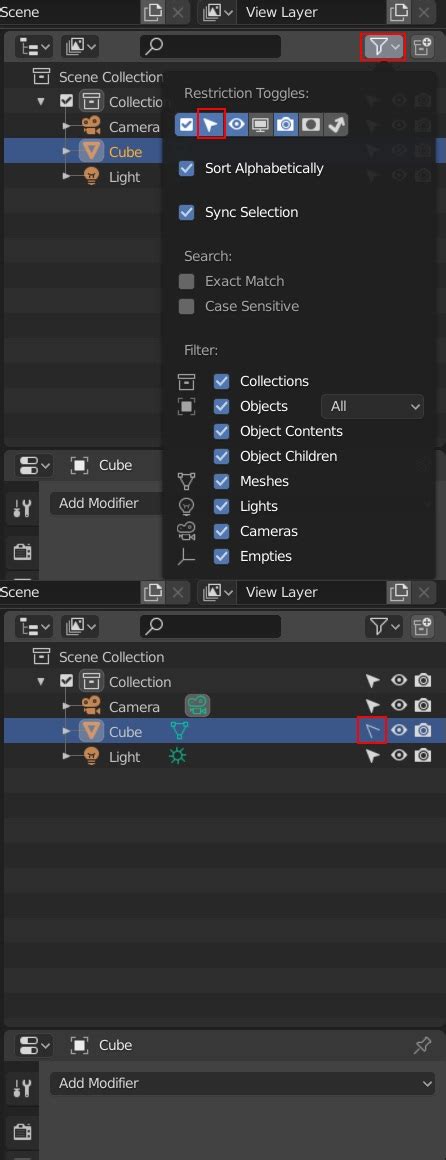 Modeling Deselect Items From Select All Blender Stack Exchange