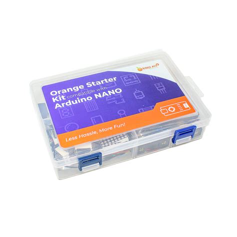 Buy ORANGE Starter Kit For Arduino Nano Online At Robu In