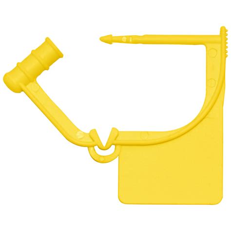 Small Yellow Plastic Safety Seal Smartlink Training