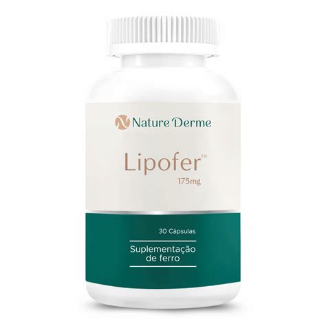 Lipofer™ 175mg Ferro Lipossomado Nature Derme