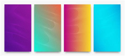 Modern Colorful Gradient Background With Wave Lines 41437522 Vector Art At Vecteezy