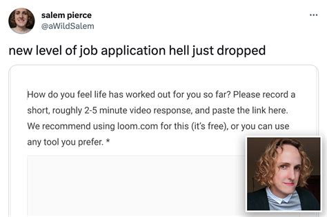 Atrocious Job Application Question Goes Viral