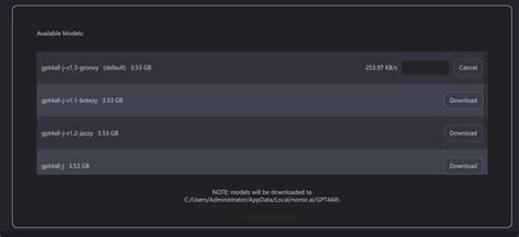 Why Cant I Download The Bin File · Issue 108 · Nomic Aigpt4all Chat · Github