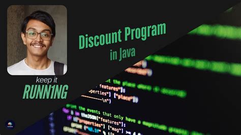 Discount Program In Java Java Course Tutorease Computerscience Tutorease Java Youtube