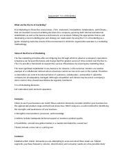 5 Cs Of Marketing Docx Assignment 5 Cs Of Marketing What Are The
