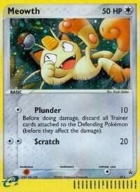 Meowth 013 Ex Series Collectors Tin Nintendo Promos Pokemon