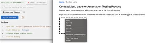 Context Menus Devassure