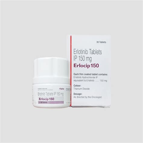 Erlocip 150mg Erlotinib Tablets Asparway