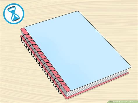 Spiral Notebook Decorating Ideas