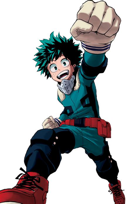 Deku Izuku Midoriya My Hero Academia Render V6 By Rayluishdx2 On