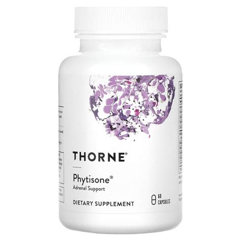 Thorne Phytisone 60 Capsules Health And Nutrition Health Supplements