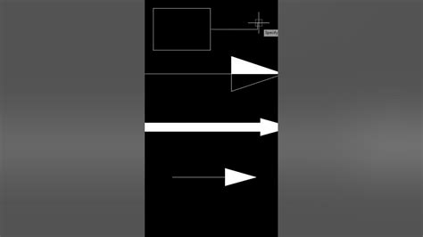 Creating Arrows In Cad Youtube