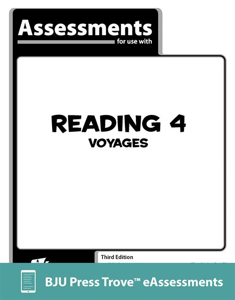 reading 4 tests trove eassessments 3rd ed bju press