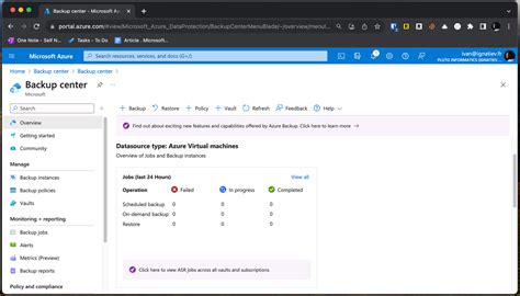 Microsoft Azure Native Backup Tools And Services