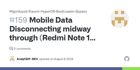 Mobile Data Disconnecting Midway Through Redmi Note 12 4G Issue