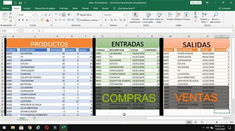 😱como Hacer Un Inventario Y Llevar Un Control De Entradas Y Salidas
