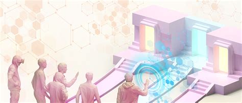 창의적인 아이디어 노란색 배경에 디지털 방식으로 비즈니스를 연결하는 차세대 리더를 목표로 메타버스 세계의 문을 여는 성공 복사 공간3d 렌더링 3차원 형태에 대한 스톡 사진