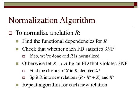 Ppt Functional Dependencies Normalization Powerpoint Presentation