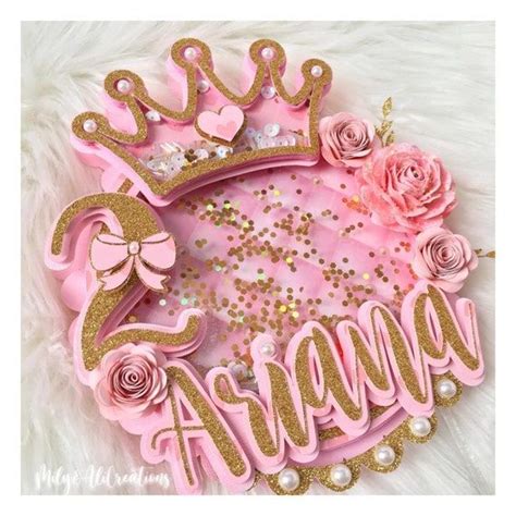 Princess Cake Topper Floral Princess Cake Topper Royal Princess Cake