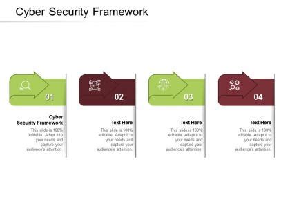 Cyber Security Framework Slide Team
