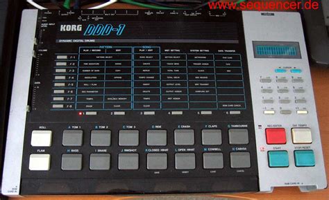 Korg DDD DDD Drummachine Module Real Time Sequencer