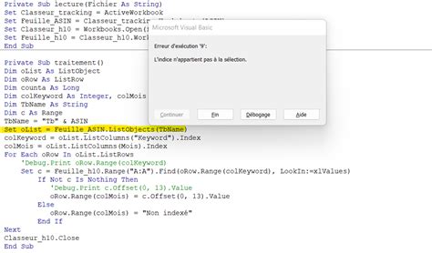 [xl 365] importation d un fichier xlsx et comparaison de cellule