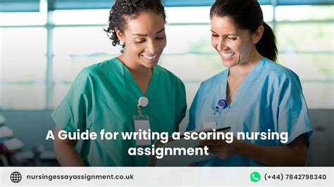 Tips To Write A Scoring Nursing Assignment Nursing Essay Assignment