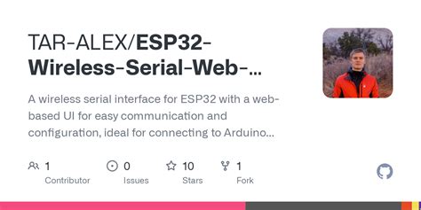 GitHub TAR ALEX ESP32 Wireless Serial Web Interface A Wireless Serial Interface For ESP32