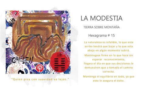 Hexagrama 15 Octubre Mikura Feng Shui