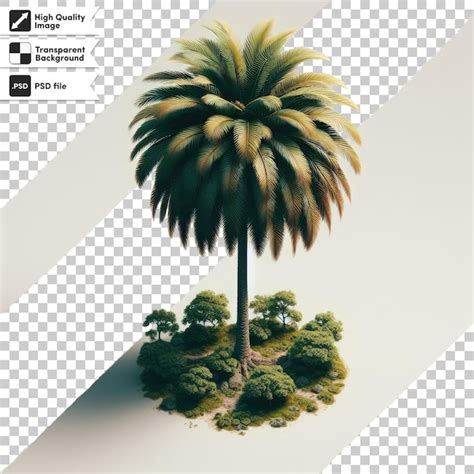 Premium PSD Psd Tree Isolated On Transparent Background