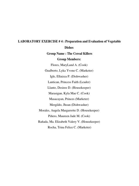 Group 3 Laboratory Exercise No 4 Pdf