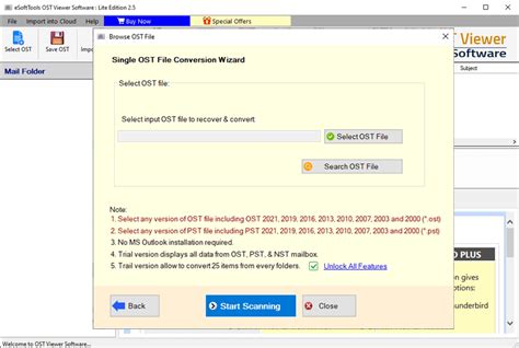 how to use ost viewer tool to open and migrate convert ost files