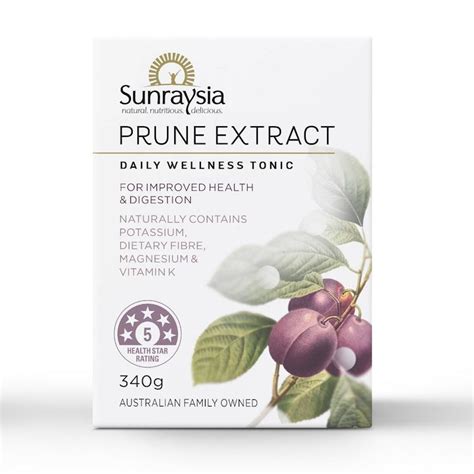 Buy Sunraysia Prune Extract 340g 1jar Online At Chemist Warehouse®