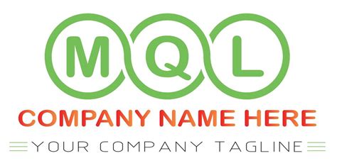 Premium Vector Mql Letter Logo Design