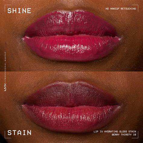Lip Iv Hydrating Lip Gloss Stain Nyx Professional Makeup