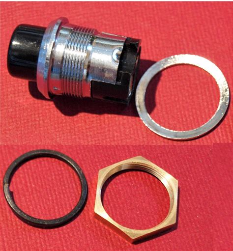 Lucas Dashboard Mounted Starter Ignition Button Switch Spb105 Spb105