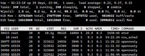 Etcd Cpu High In My Test Machine Issue 6576 Apache Apisix GitHub