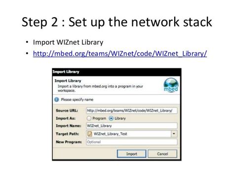 Wiznet Ethernet Library For Arm Mbed