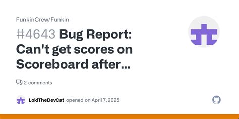 Bug Report Cant Get Scores On Scoreboard After Completed The Song · Issue 4643 · Funkincrew