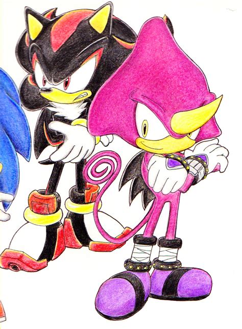 Espio With Shadow By Rezistangs On Deviantart