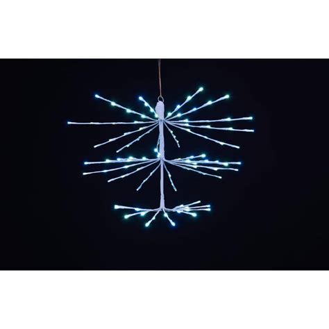Holidynamics Holiday Lighting Solutions 20 In White Paramount Spritzer Pure 66424 Pw The Home