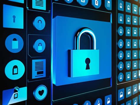 Premium Photo Locked Data Files Screen Displaying A Series Of File