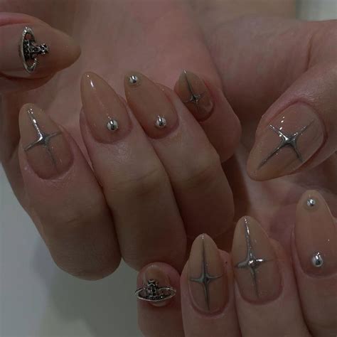 합정네일 💅🏽르미네일💅🏽 On Instagram Simple Is Da Best🫶🏻80 비비안네일 비비안웨스트우드네일