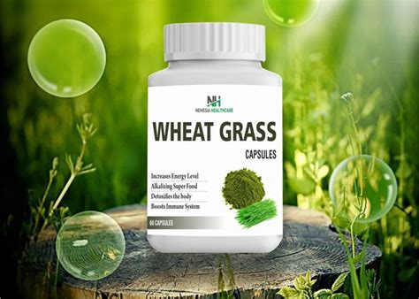 Wheatgrass Capsule At ₹ 400bottle Wheatgrass Capsules In Mohali Id